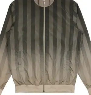 Fendi Striped Zip Jacket