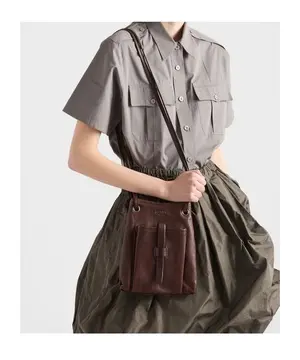 Prada Leather Mini Shoulder Bag