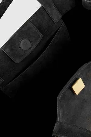 Yuzefi Gyoza Tote Handbag - Black