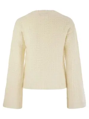 Fabiana Filippi V-neck Fine Knit Jumper