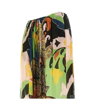 Etro Paisley Print Wide-leg Pants