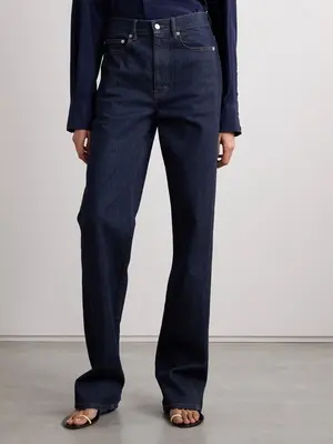 Proenza Schouler Ryman Straight Leg Jeans - Blue