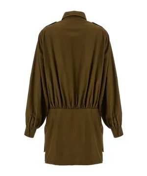 7 For All Mankind Utility Mini Shirt Dress