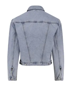 ENTIRE STUDIOS Shrunken Denim Jacket - Gray