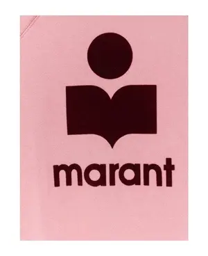 Isabel Marant Étoile Logo Crewneck Sweatshirt - Pink