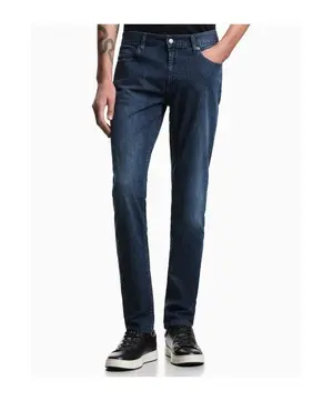 Emporio Armani Five-pocket Jeans - Medium Blue