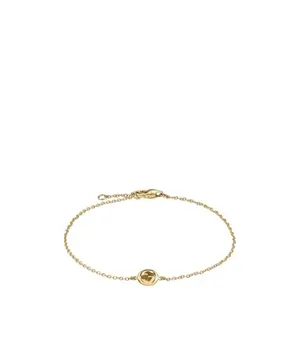 Gucci 18k Interlocking G Chain Bracelet - Golden