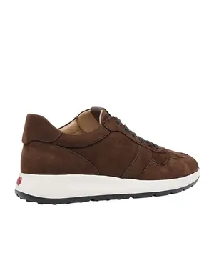 TOD'S Round Toe Lace-up Sneakers - Black