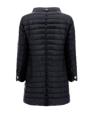 Herno Rossella Quilted Coat - Black