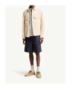 Moncler Watagua Denim Jacket With Snap Buttons