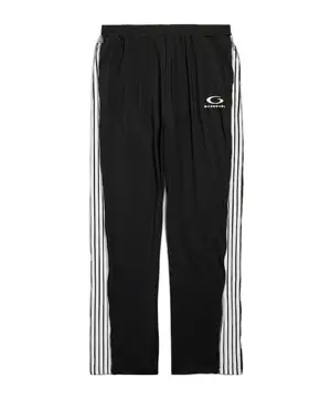 Balenciaga Loop Sports Icon Zipped Track Pants - Black/white