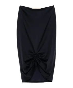 Valentino Garavani Ruched Midi Skirt