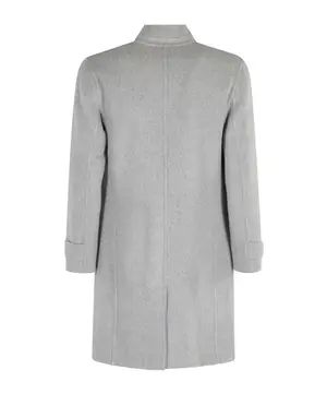 Eleventy Long Sleeve Coat - Gray