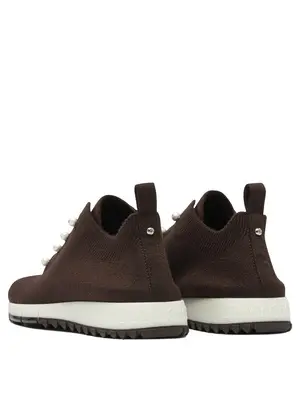 JIMMY CHOO Veles Embellished Sneakers - Brown