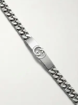 Gucci Gucci Interlocking G Link Bracelet Silver
