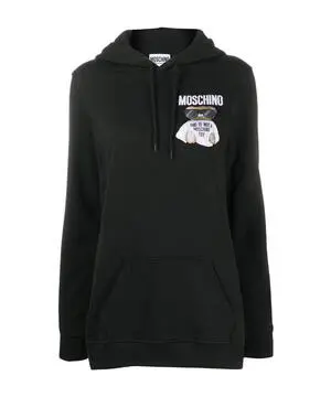 Moschino Teddy Bear Logo Hoodie