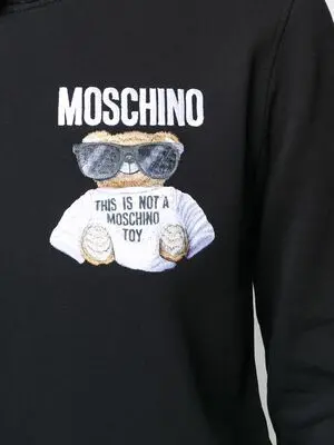Moschino Teddy Bear Logo Hoodie