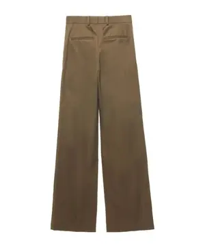 Carven Pleated Front Cotton Trousers