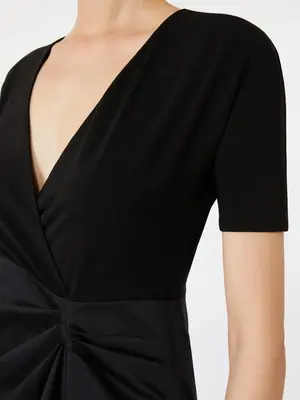 Max Mara Grembo Ruched Detail Midi Dress