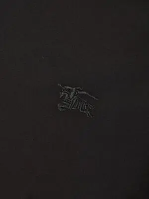 Burberry Logo Embroidered Buttoned Shirt