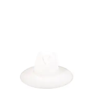 Max Mara Ribbon Hat - White
