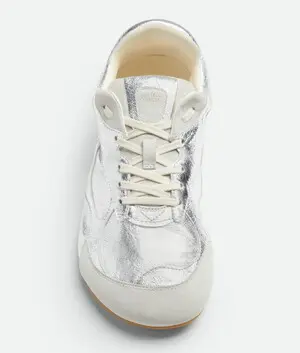 Bottega Veneta Orbit Flash Sneakers - Silver/optical