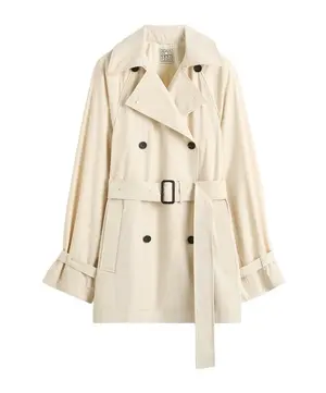TOTEME Double-breasted Belted Blazer