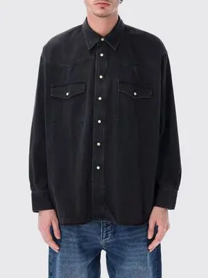 Studio Nicholson Long Sleeve Shirt With Collar And Pockets