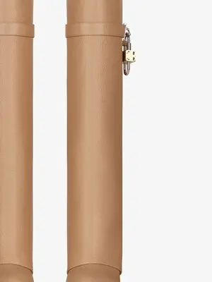 Givenchy Shark Lock Boots - Light Brown