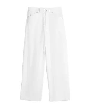 LEMAIRE Lemaire Wide Leg Denim Pants