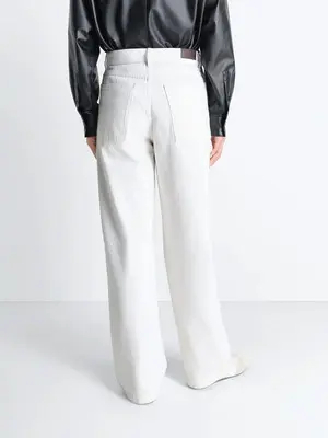 LEMAIRE Wide Leg Denim Pants