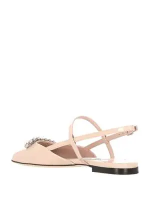 JIMMY CHOO Belinda Crystal Embellished Slingback Flats - Macarons