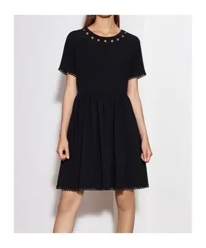 Kenzo Embroidered Mini Dress