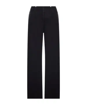 Bottega Veneta Faded Wide Leg Jeans