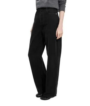 Bottega Veneta Faded Wide Leg Jeans