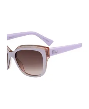 Dior Logo Embellished Cat Eye Sunglasses