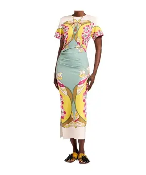 La DoubleJ Placed Lela Printed Dress