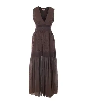 Twinset V Neck Day Dresses