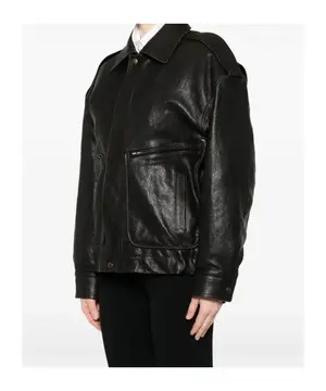 Saint Laurent Leather Jacket - No