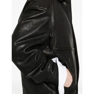 Saint Laurent Leather Jacket - No