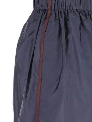 Prada Elasticated Waistband Shorts With Triangle Logo