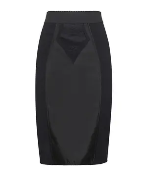 Dolce & Gabbana Lace Panel Midi Skirt