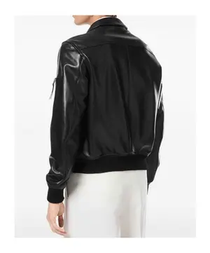 TOM FORD Leather Bomber Jacket