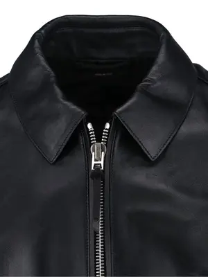 TOM FORD Leather Bomber Jacket