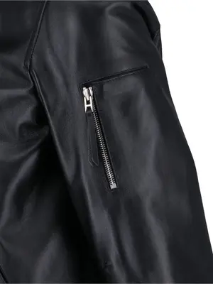 TOM FORD Leather Bomber Jacket