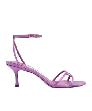 JIMMY CHOO Leo Strap Sandals - Pink