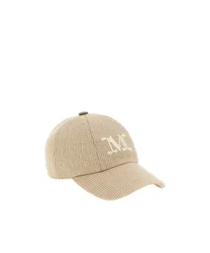Max Mara Logo Baseball Cap - Beige