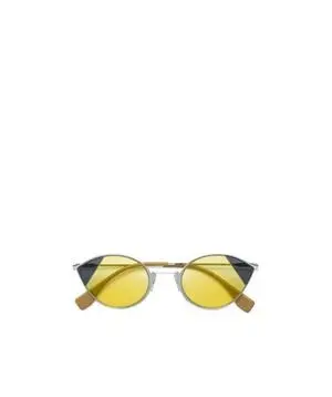 Fendi Cat Eye Frame Sunglasses - Yellow