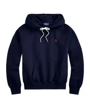 Polo Ralph Lauren Shrunken Fit Fleece Hoodie - No