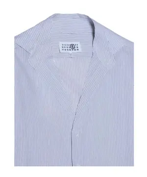MAISON MARGIELA Striped V-neck Shirt